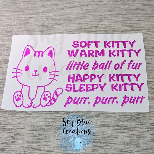 Soft Kitty Song - Etsy