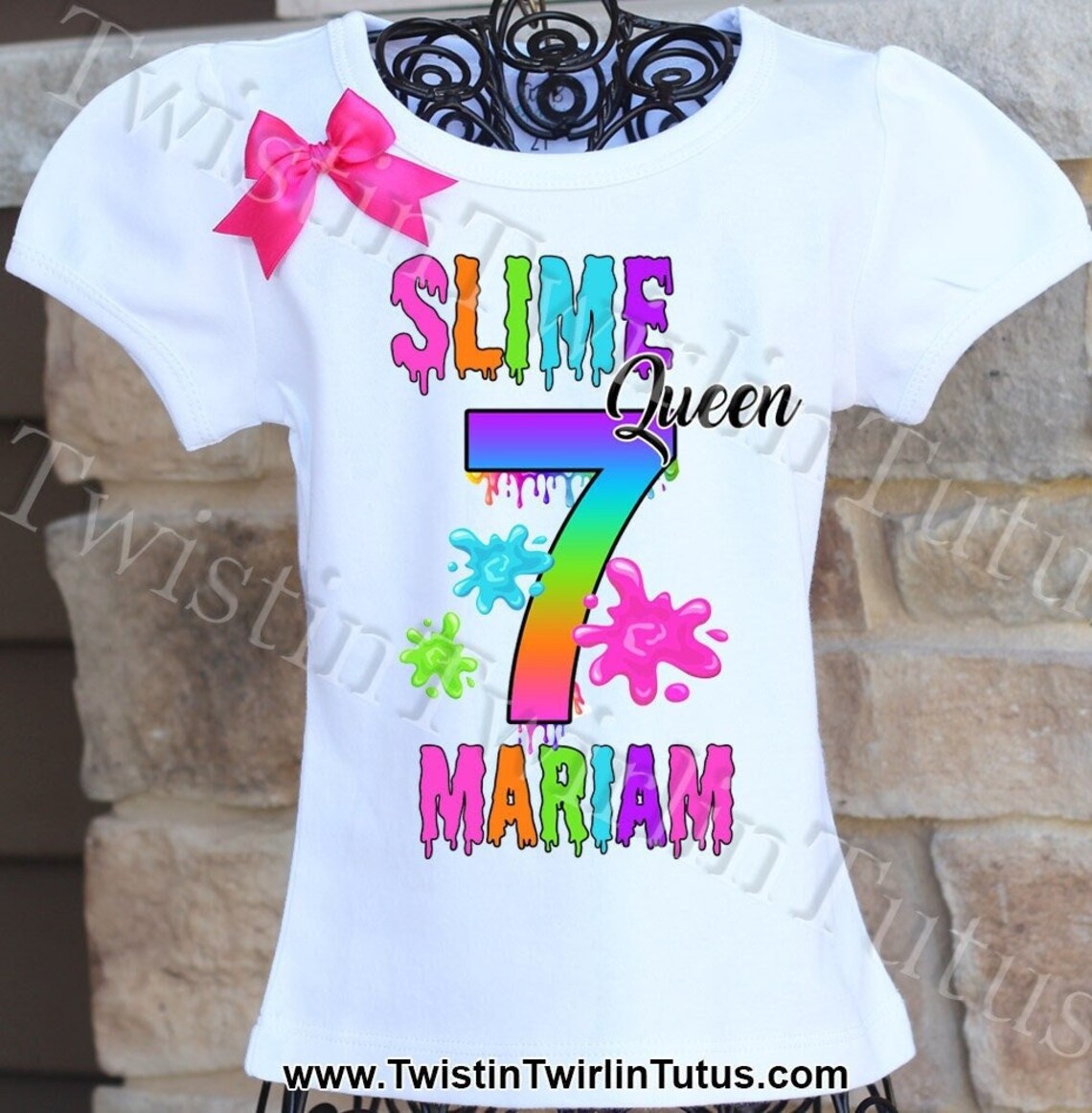 Slime Birthday Shirt Slime Queen Birthday Shirt Slime - Etsy