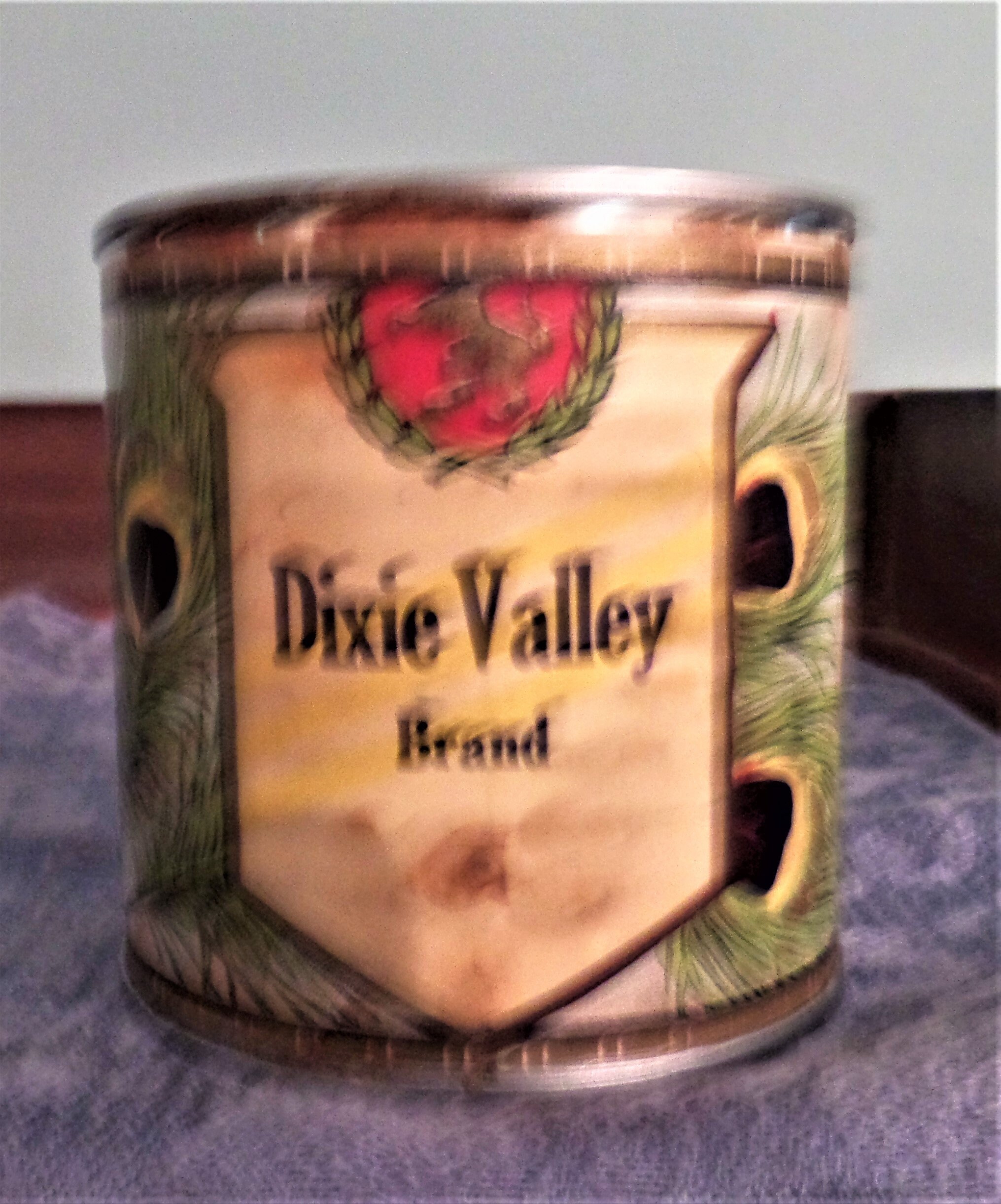 Vintage Dixie Valley Brand Corn and Cane Syrup Tin Can Lamar - Etsy