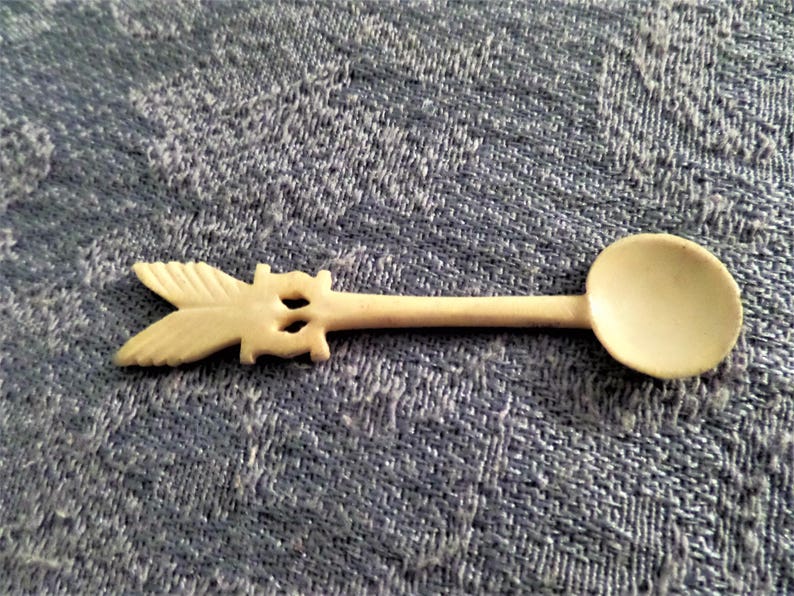 Antique Carved Salt Spoons - Etsy