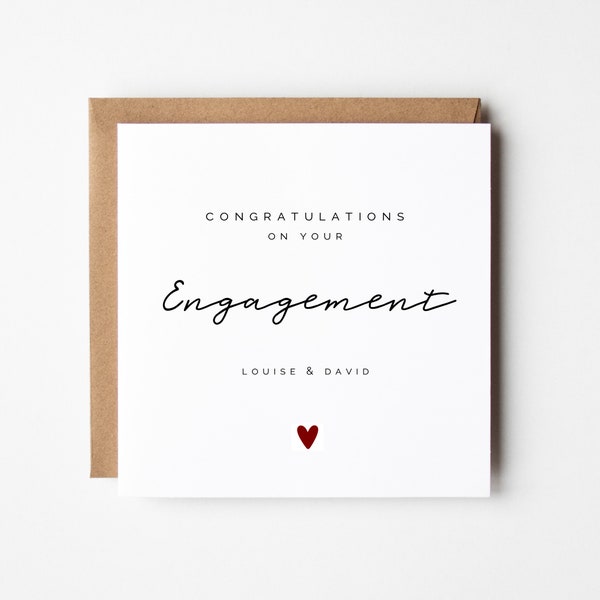 Engagement Cards - Etsy UK