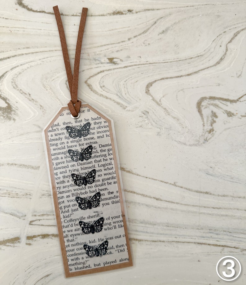 Stamped Vintage Bookmarks, Recycled From Old Books (REJECTS) - Etsy