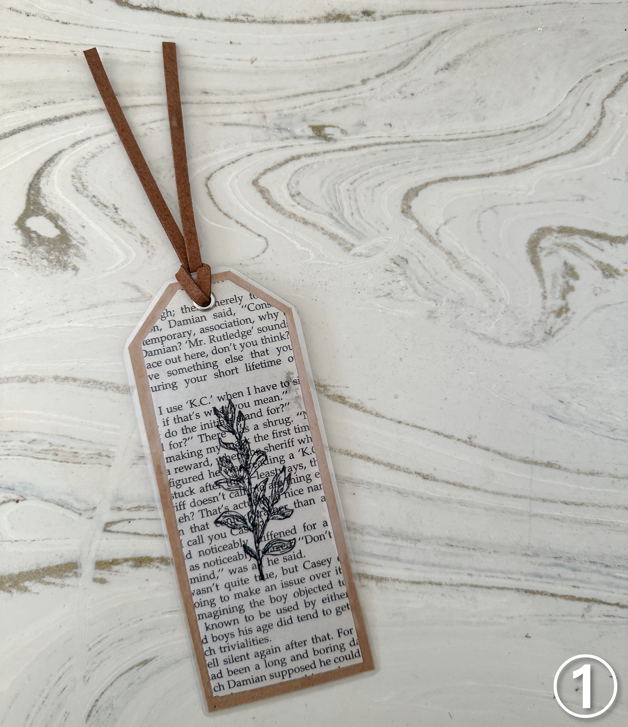 Stamped Vintage Bookmarks, Recycled From Old Books (REJECTS) - Etsy