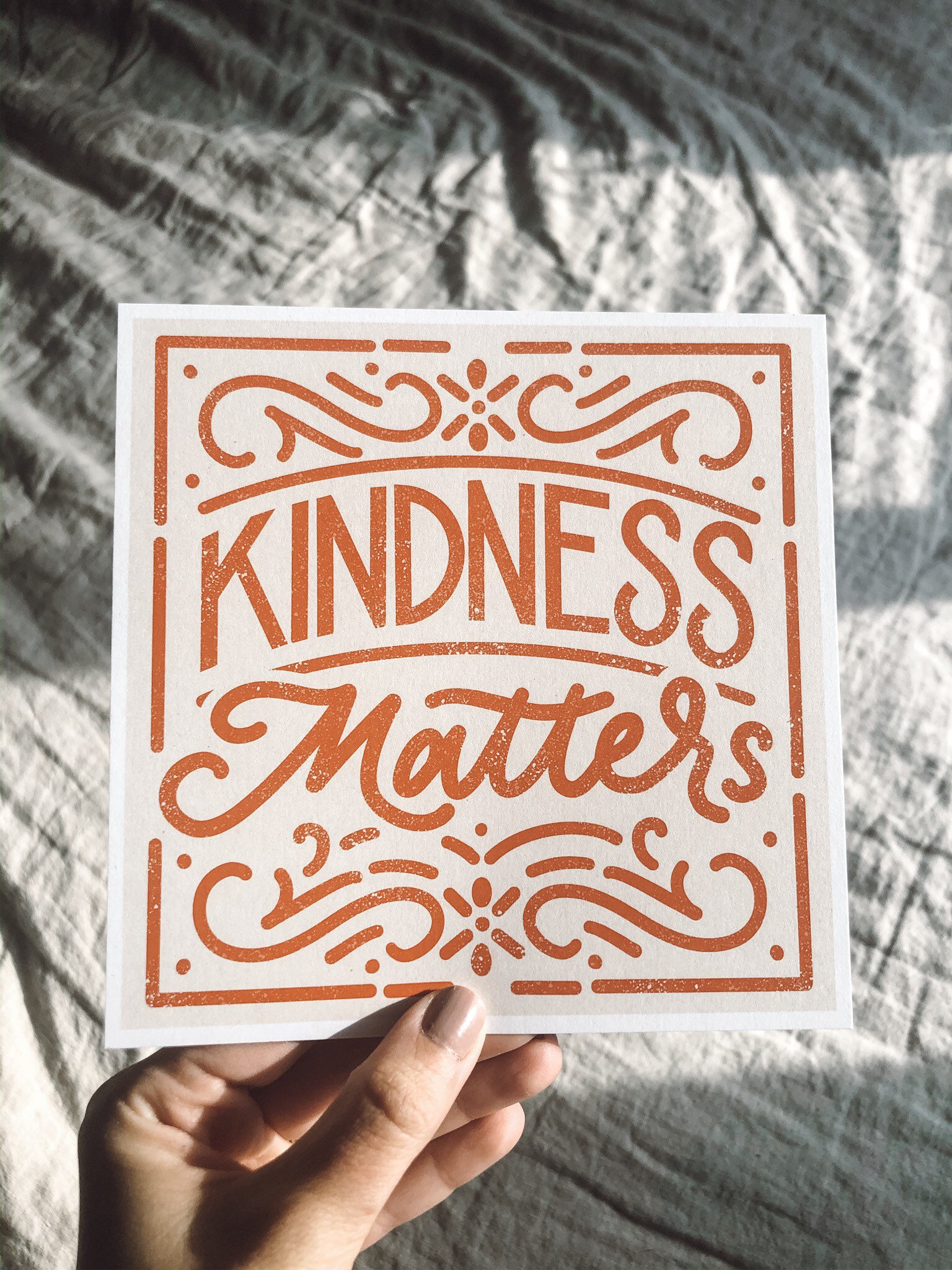 Kindness Matters Art Print, Kindness Quote Prints, Kindness Art ...