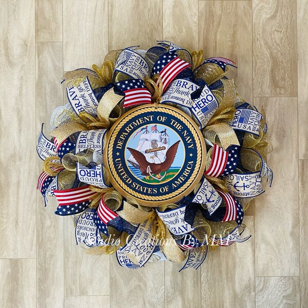 Veterans Day Wreath - Etsy
