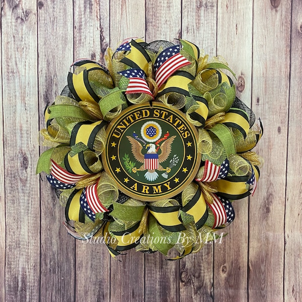 Army Wreath - Etsy