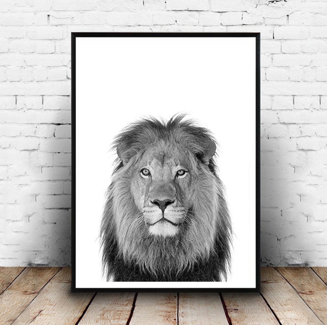 Lion Print Lion Wall Art Nursery Decor Lion Art Nursery - Etsy