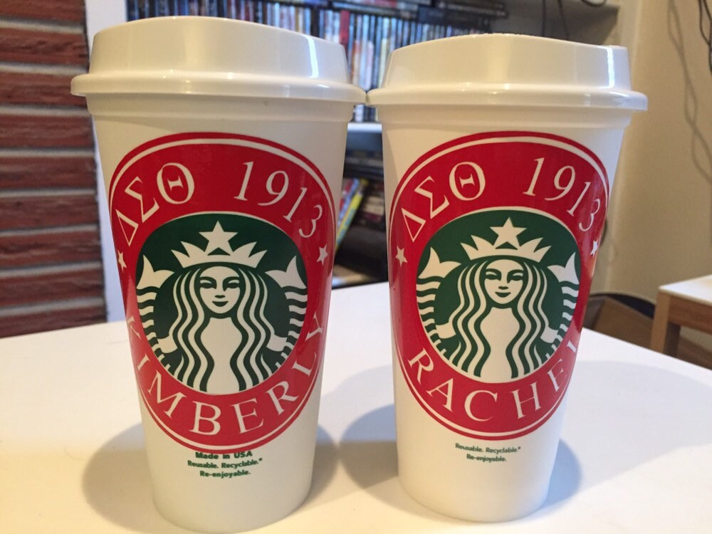 Custom Starbucks Decal - Etsy