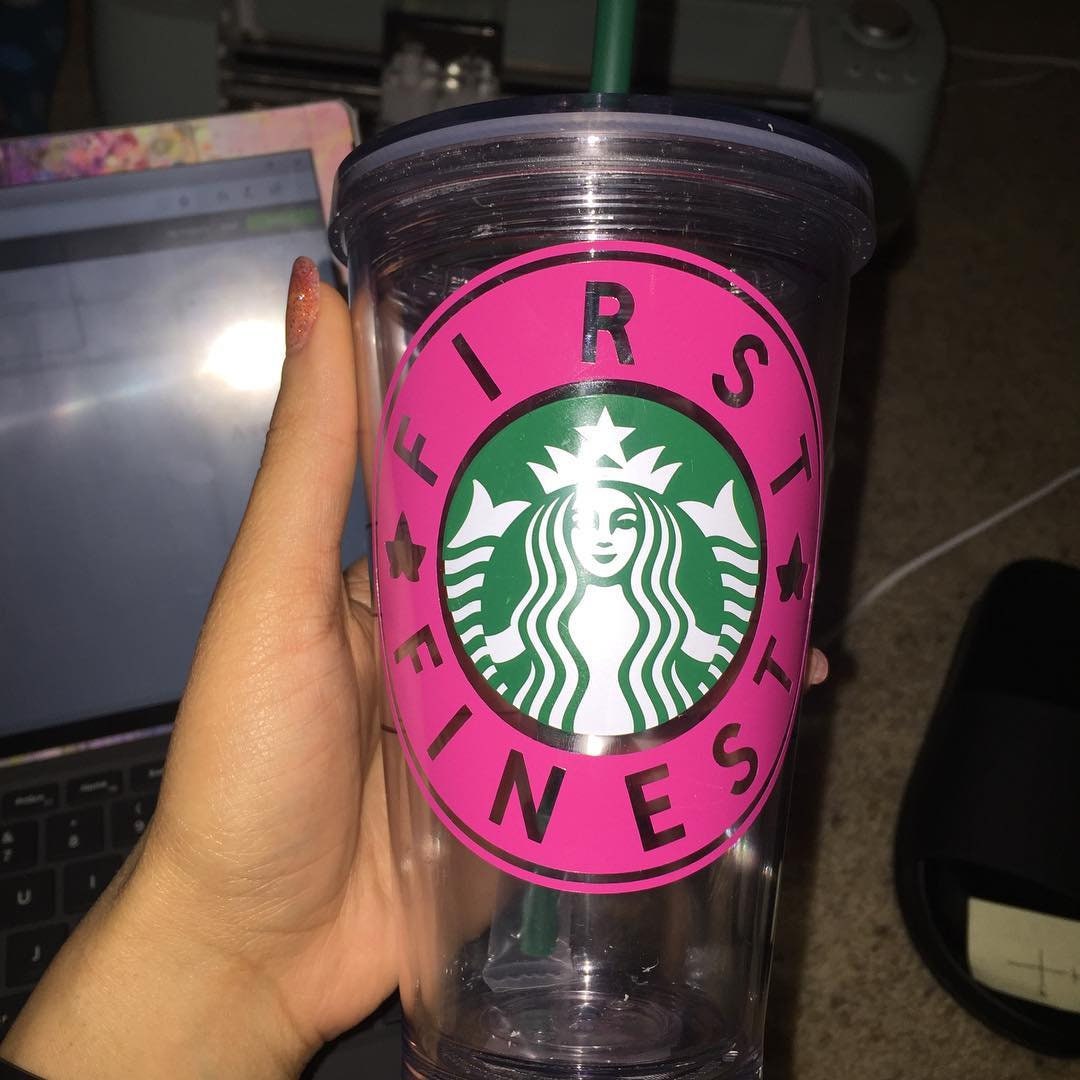 Custom Starbucks Decal - Etsy