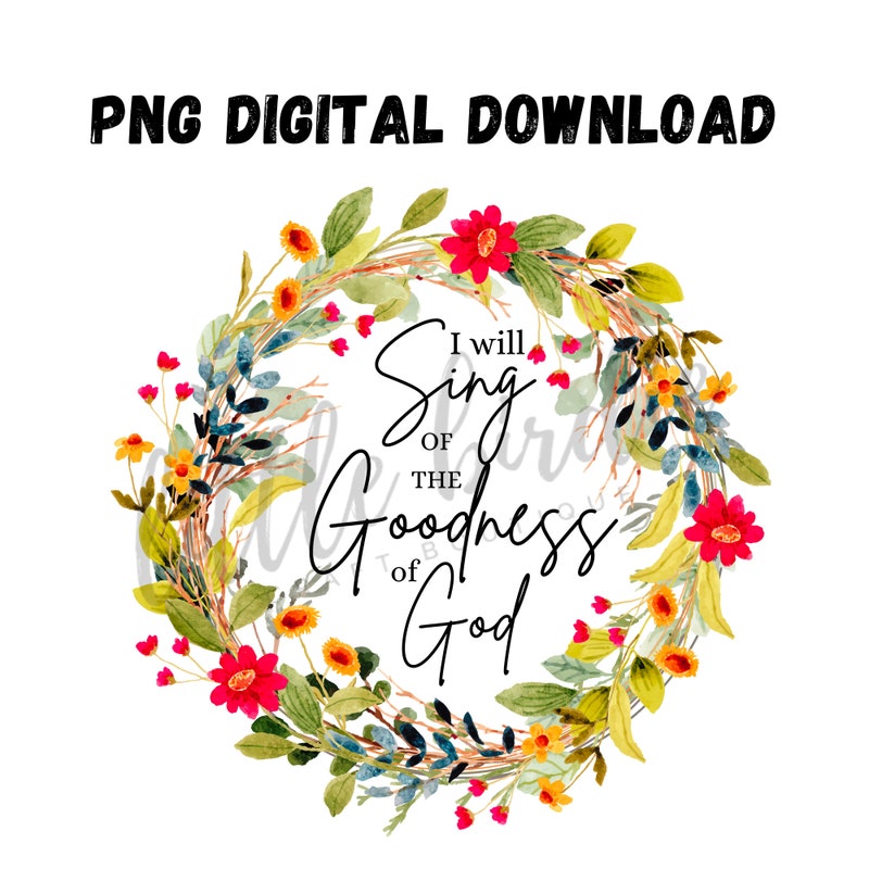 Goodness of God Sign - Etsy