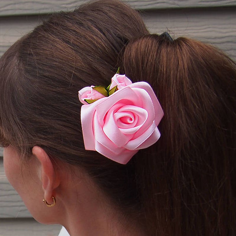 Rose Hair Comb - Etsy