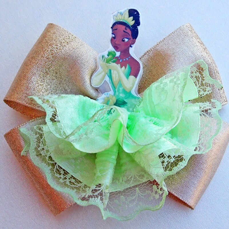 Princess Hair Bow - Etsy