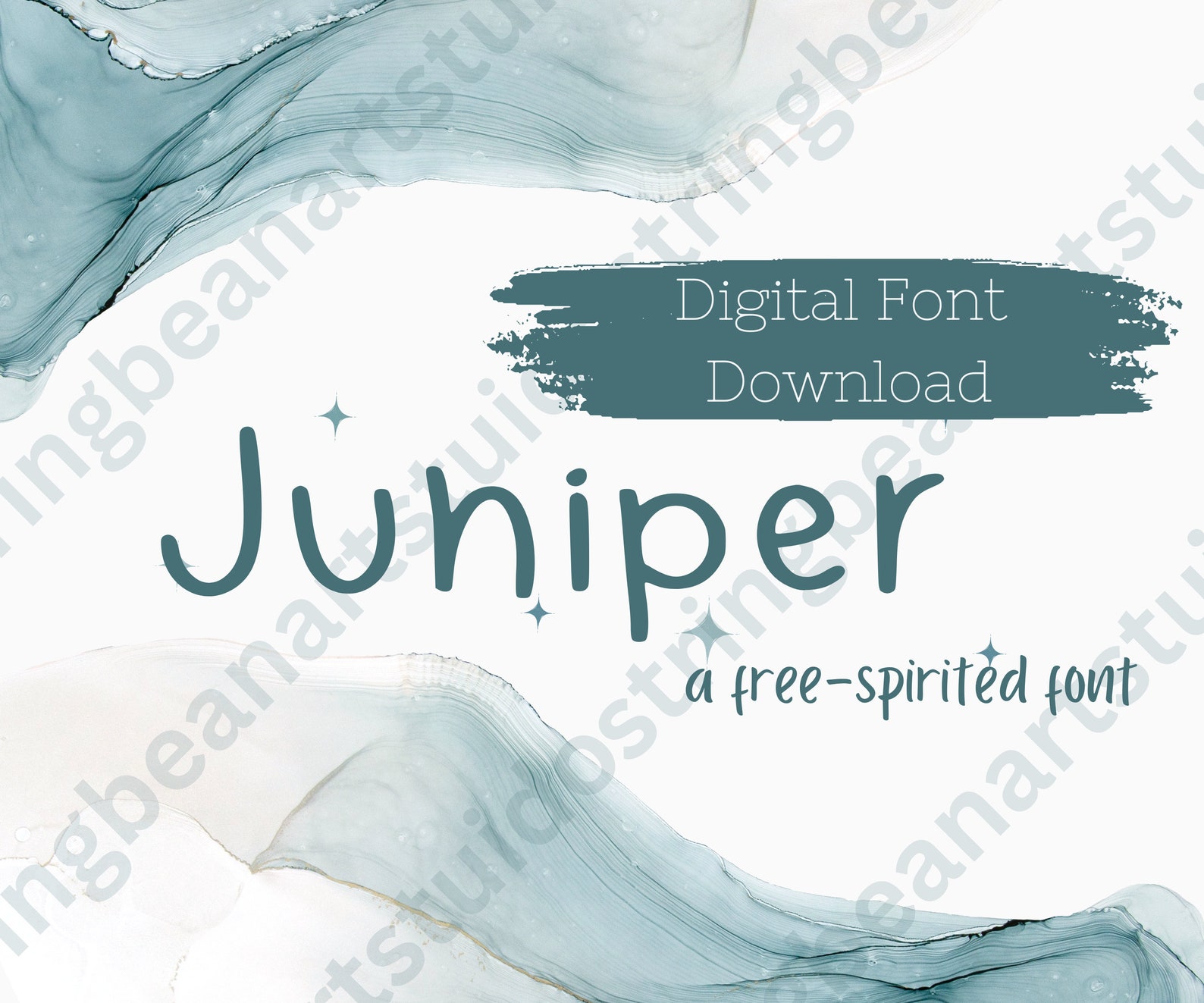 Juniper Font Digital Download Handwritten Script Font, Cricut Fonts ...
