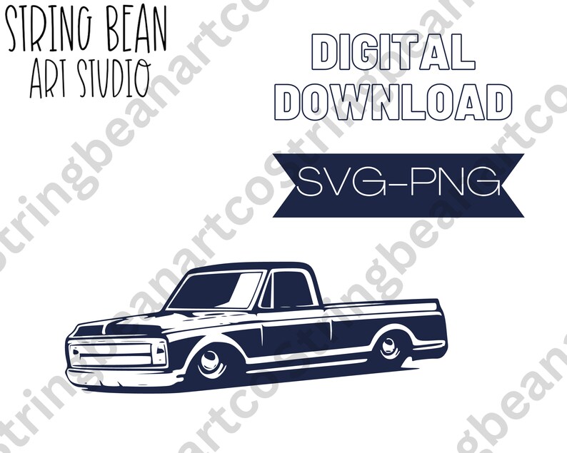 C10 Chevy Truck Digital Download Svg Png - Etsy