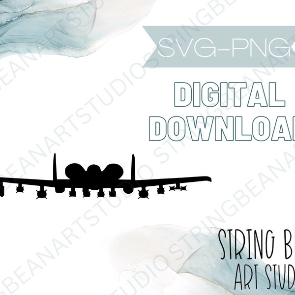 A10 Warthog Svg - Etsy
