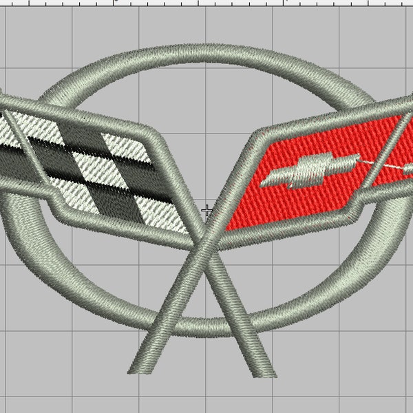 Corvette Embroidery Designs - Etsy