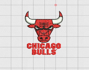 Red Bull Embroidery File - Etsy