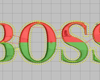 Hugo Boss Embroidery Design - Etsy