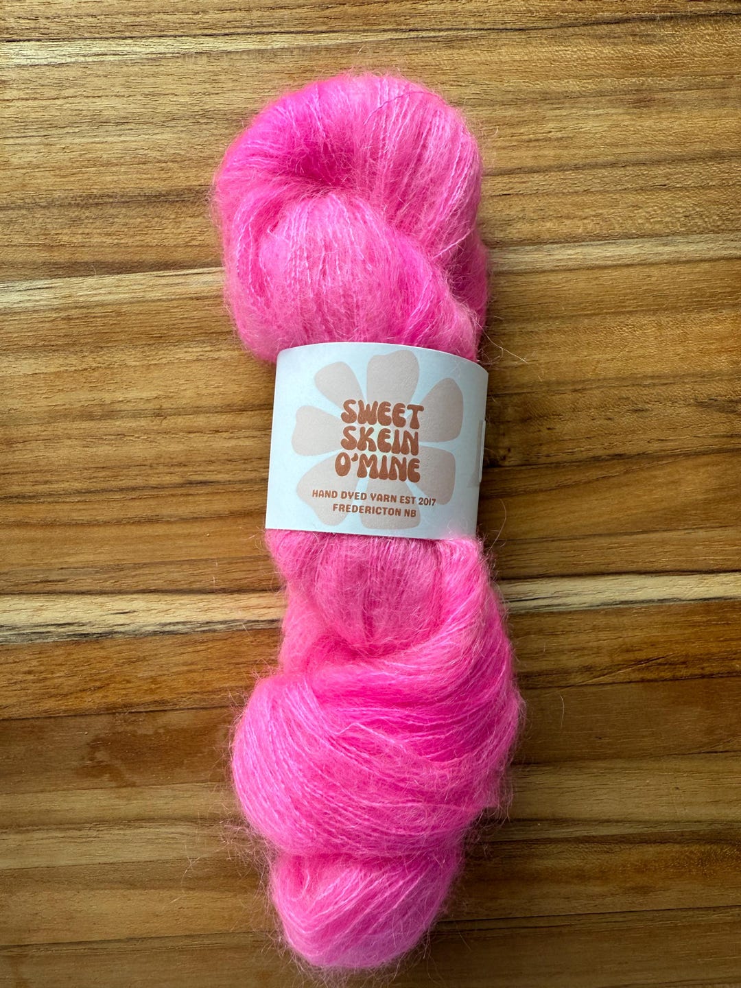 Hand Dyed Kid Silk Mohair "tickled Pink" - Etsy