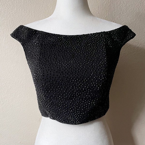 Vintage Bedazzled Top - Etsy