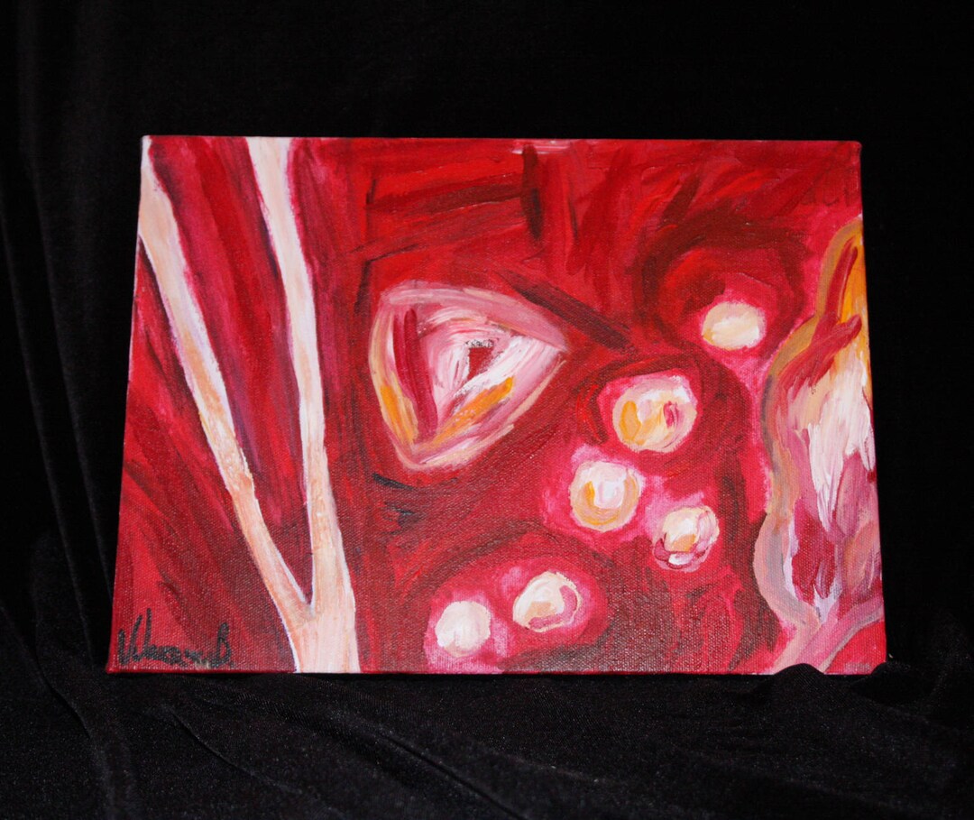 Organs and Bones - Acrylic Painting - Etsy