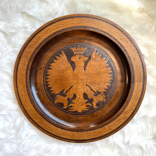 Decorative Wooden Plate - Etsy