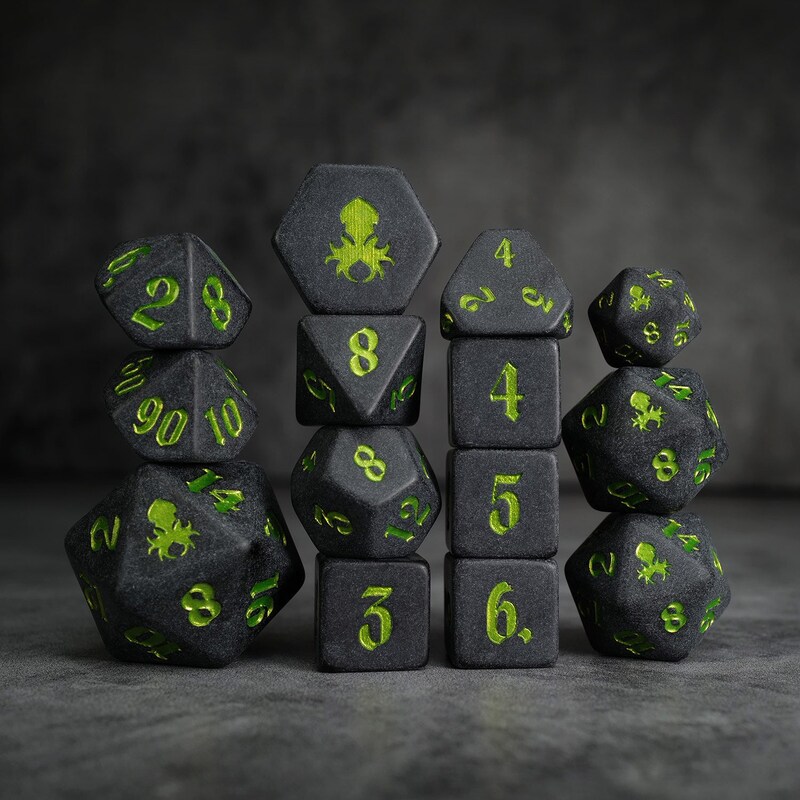 Neon Dice - Etsy