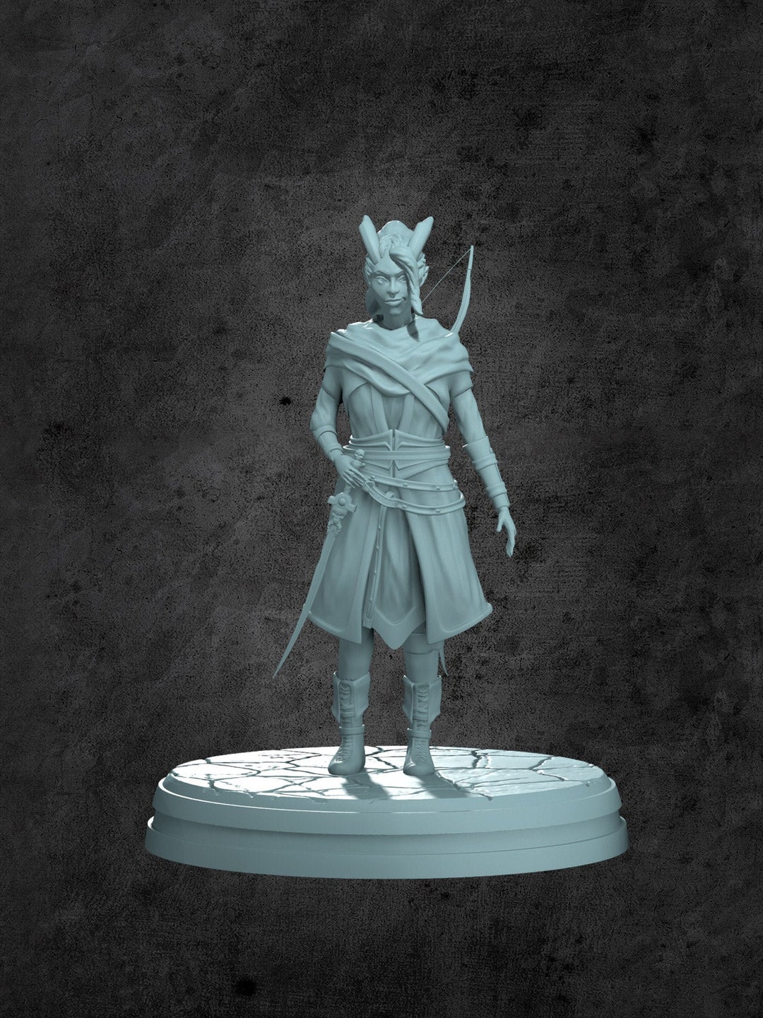 Bruxsa teifling Rogue Miniature for Tabletop Rpgs - Etsy