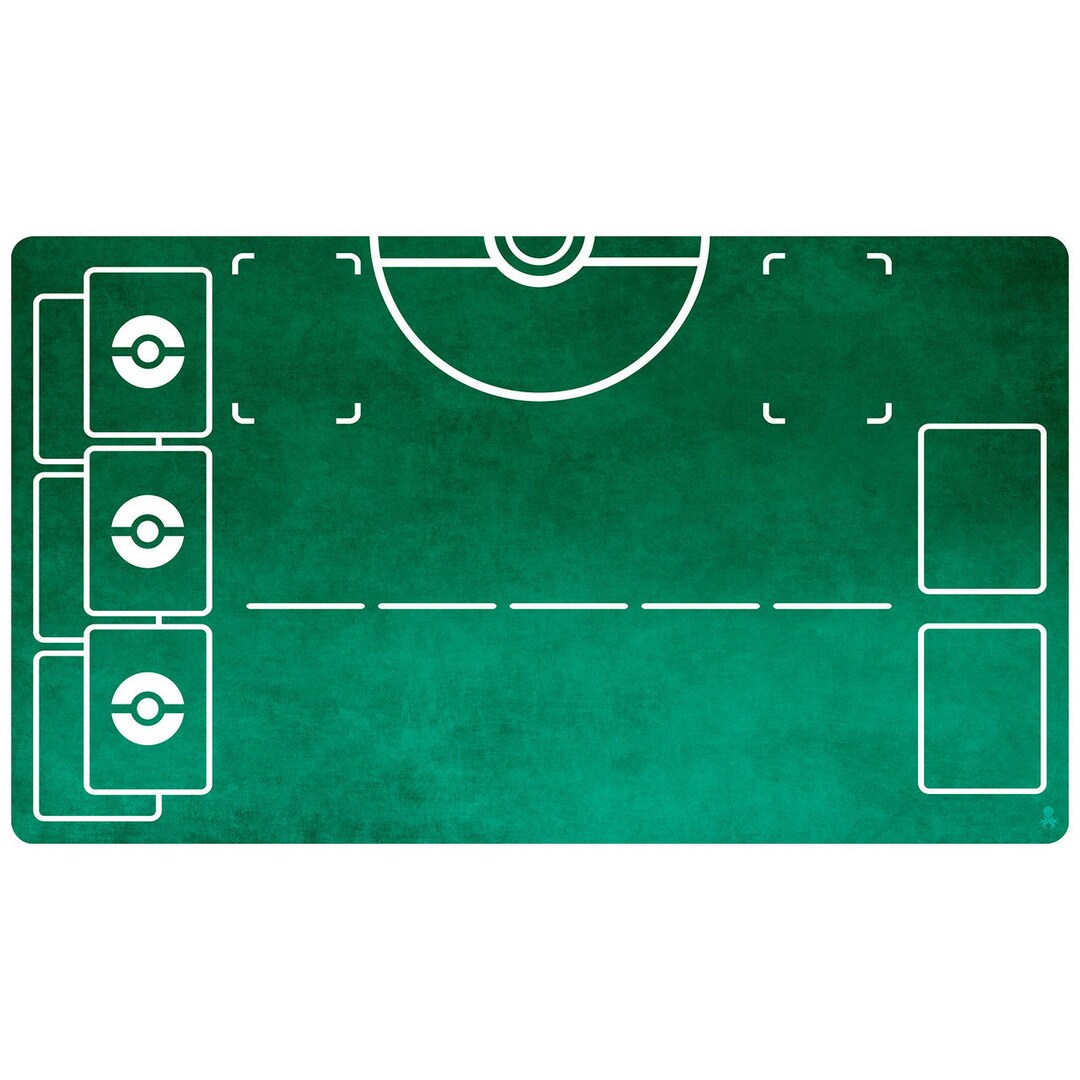 Pokemon TCG Solid Green Playmat Ideal for Magic the - Etsy
