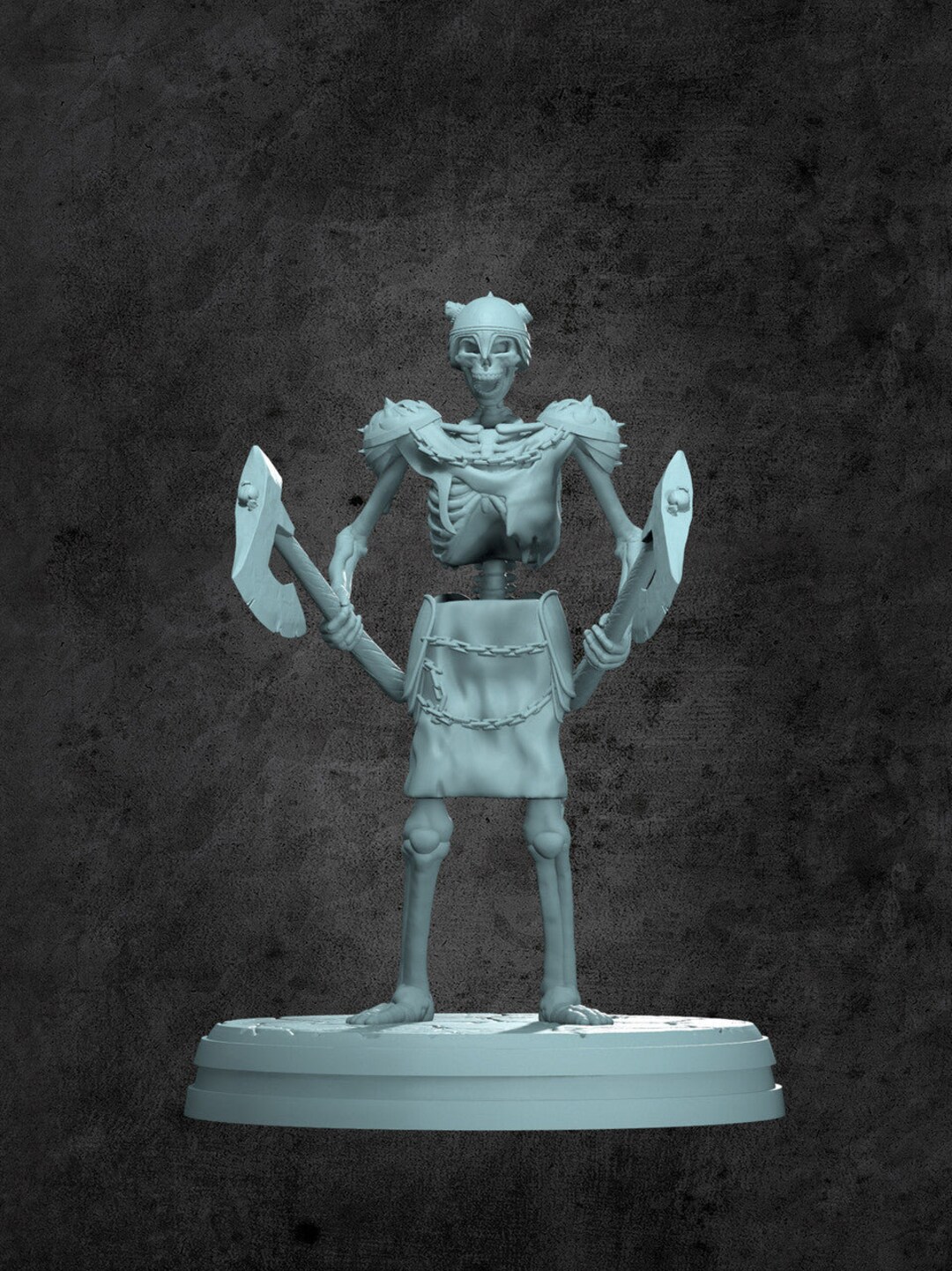Skeleton Hatchetman Miniature for Tabletop Rpgs - Etsy