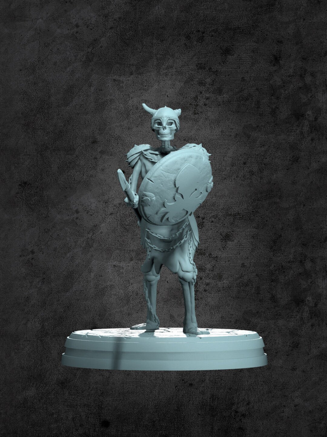 Skeleton Spearman Miniature for Tabletop Rpgs - Etsy