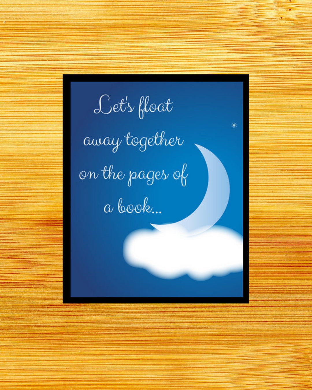 Reading Themed Digital Art Print - Etsy
