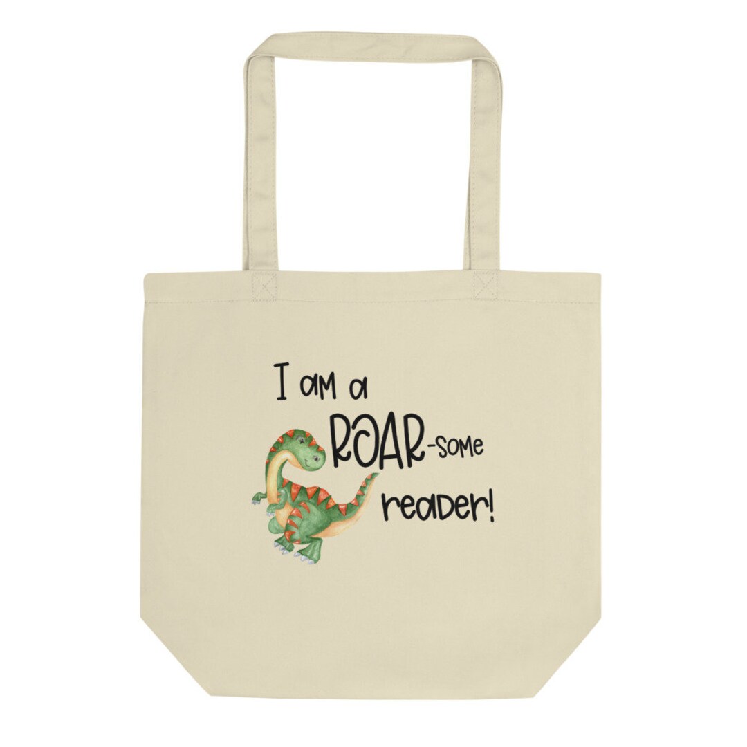 Dinosaur Tote Bag for Kids - Etsy