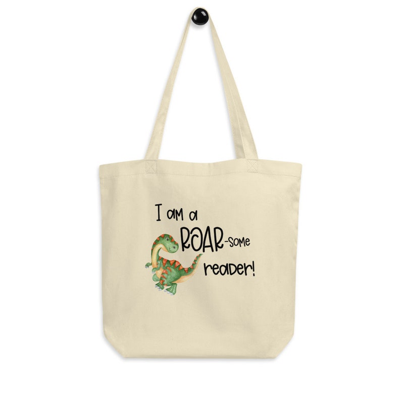 Dinosaur Tote Bag for Kids - Etsy