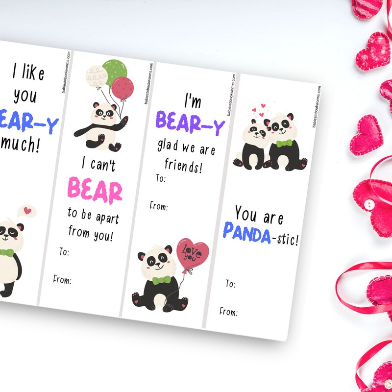 Panda Bookmark - Etsy