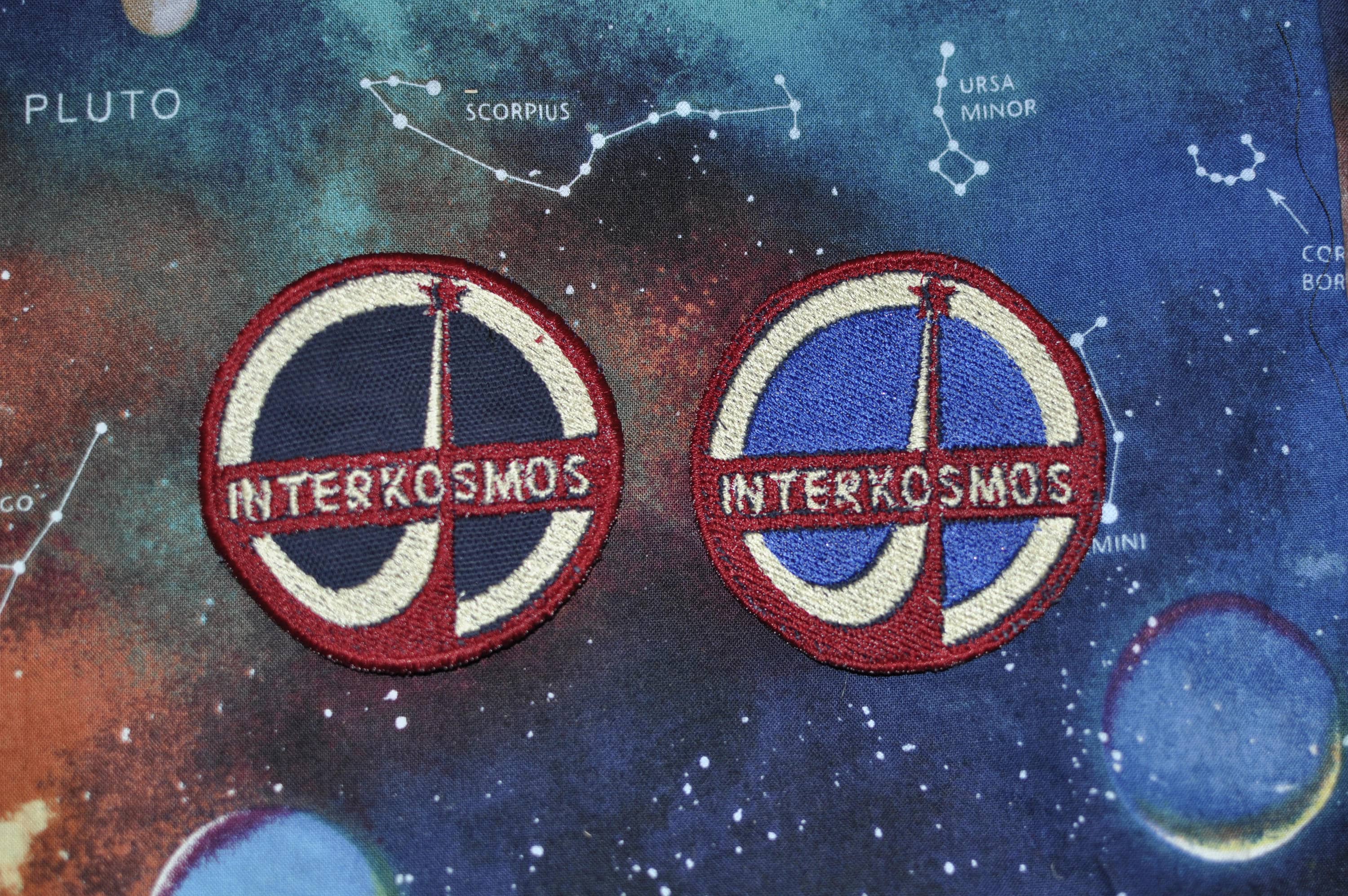 Embroidered Interkosmos Patch - Astronaut Cosmonaut Patch ...
