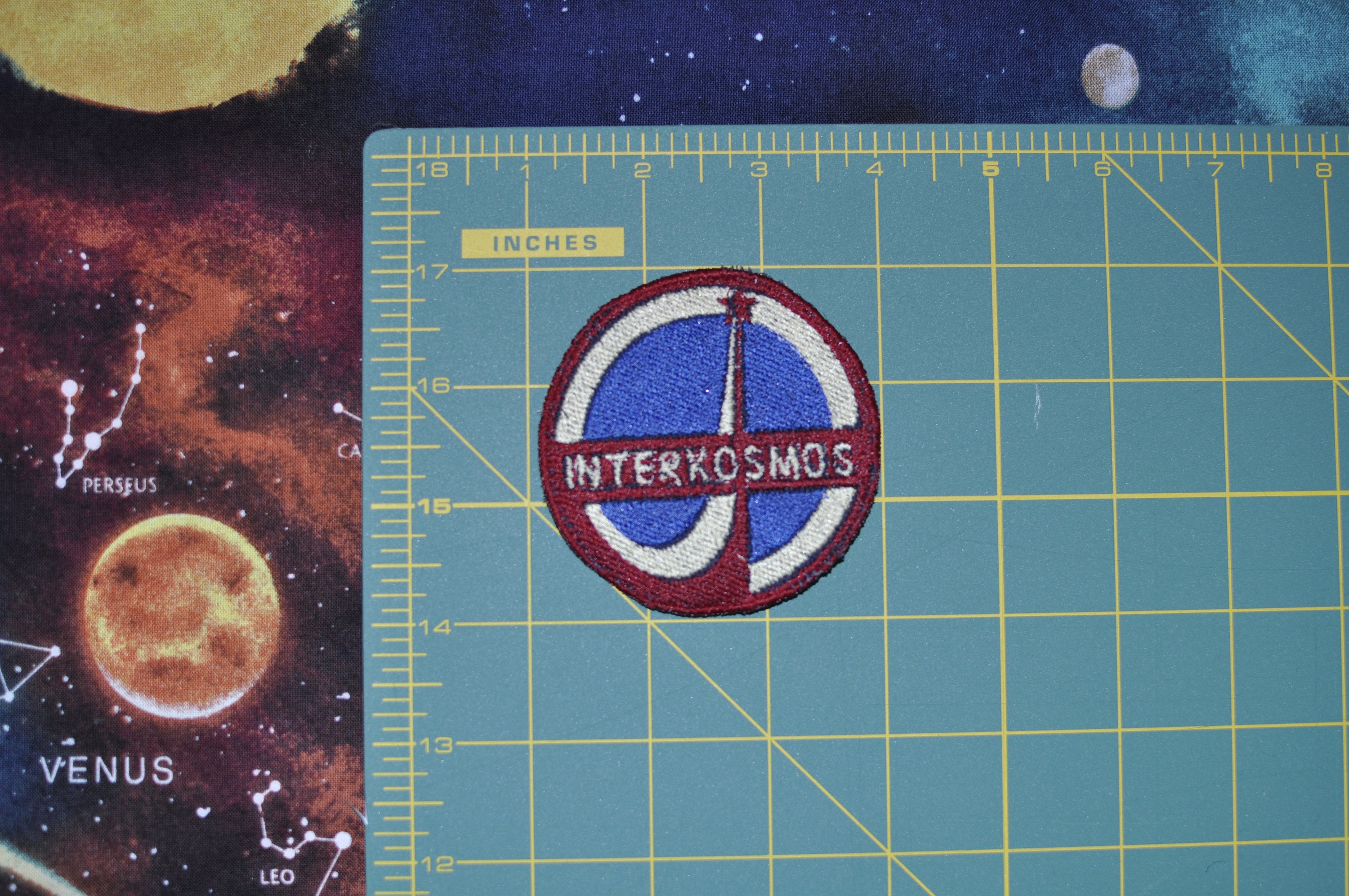 Embroidered Interkosmos Patch Astronaut Cosmonaut Patch International ...