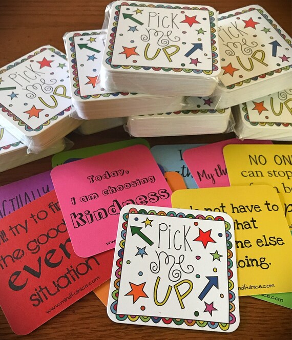 Pick Me up Original Daily Affirmation Card Pack | Etsy