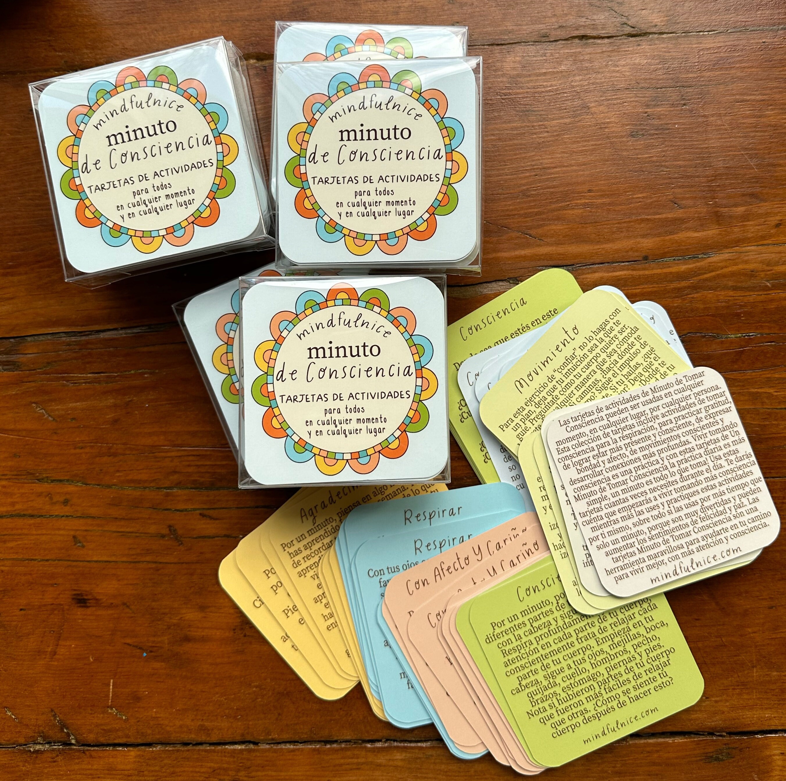 SPANISH Mindful Minute Mindfulness Activity Cards for Families ...