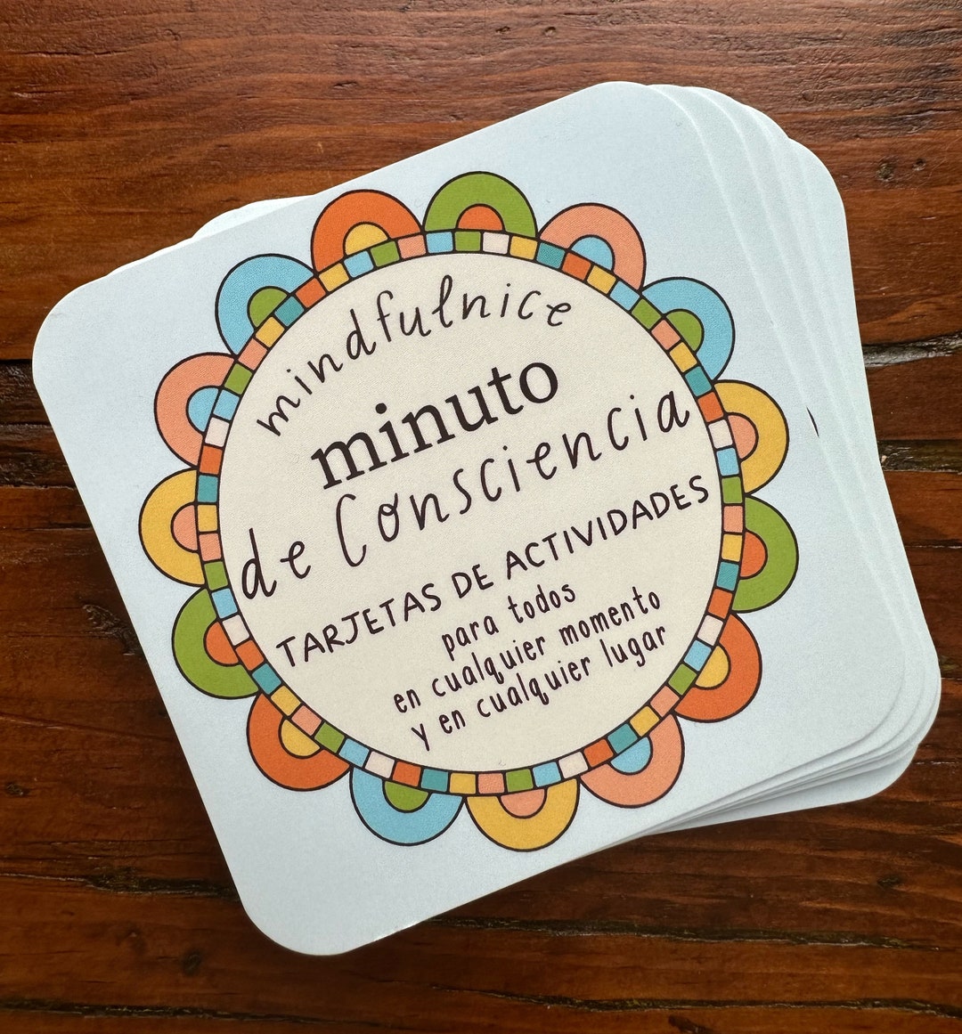 SPANISH Mindful Minute Mindfulness Activity Cards for Families ...