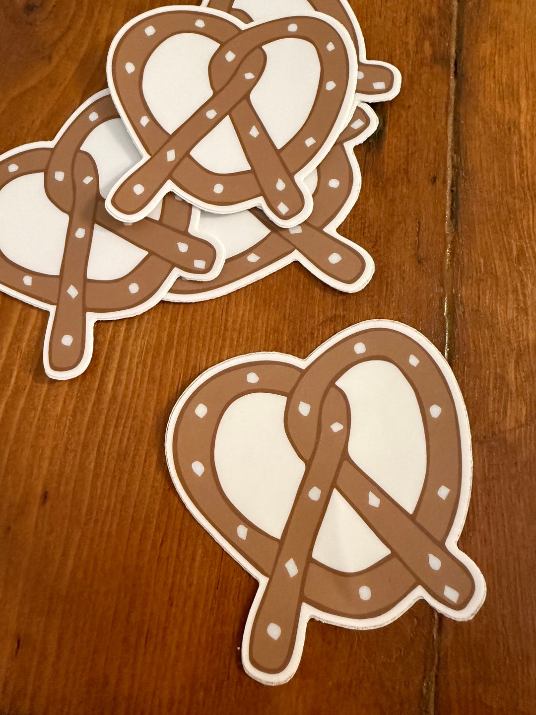 Pretzel Vinyl Decal Stickers by Mindfulnice - Etsy