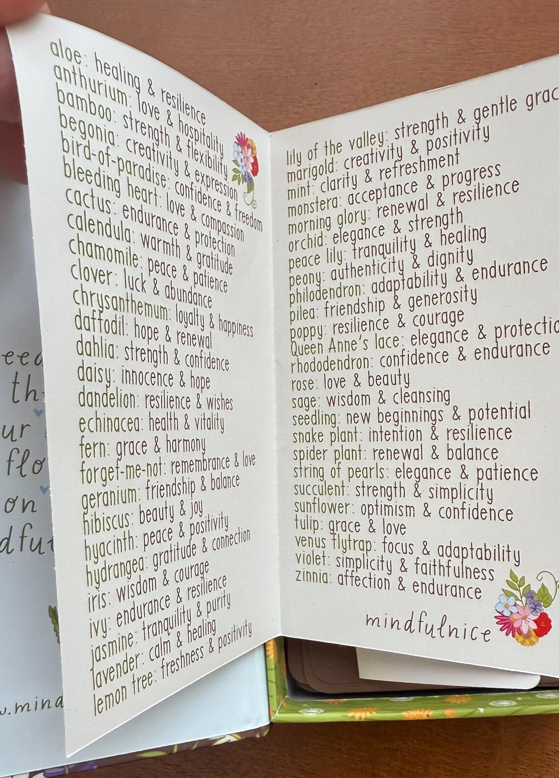 Grow With the Flow Mindfulness Affirmation Cards to Help You Bloom ...