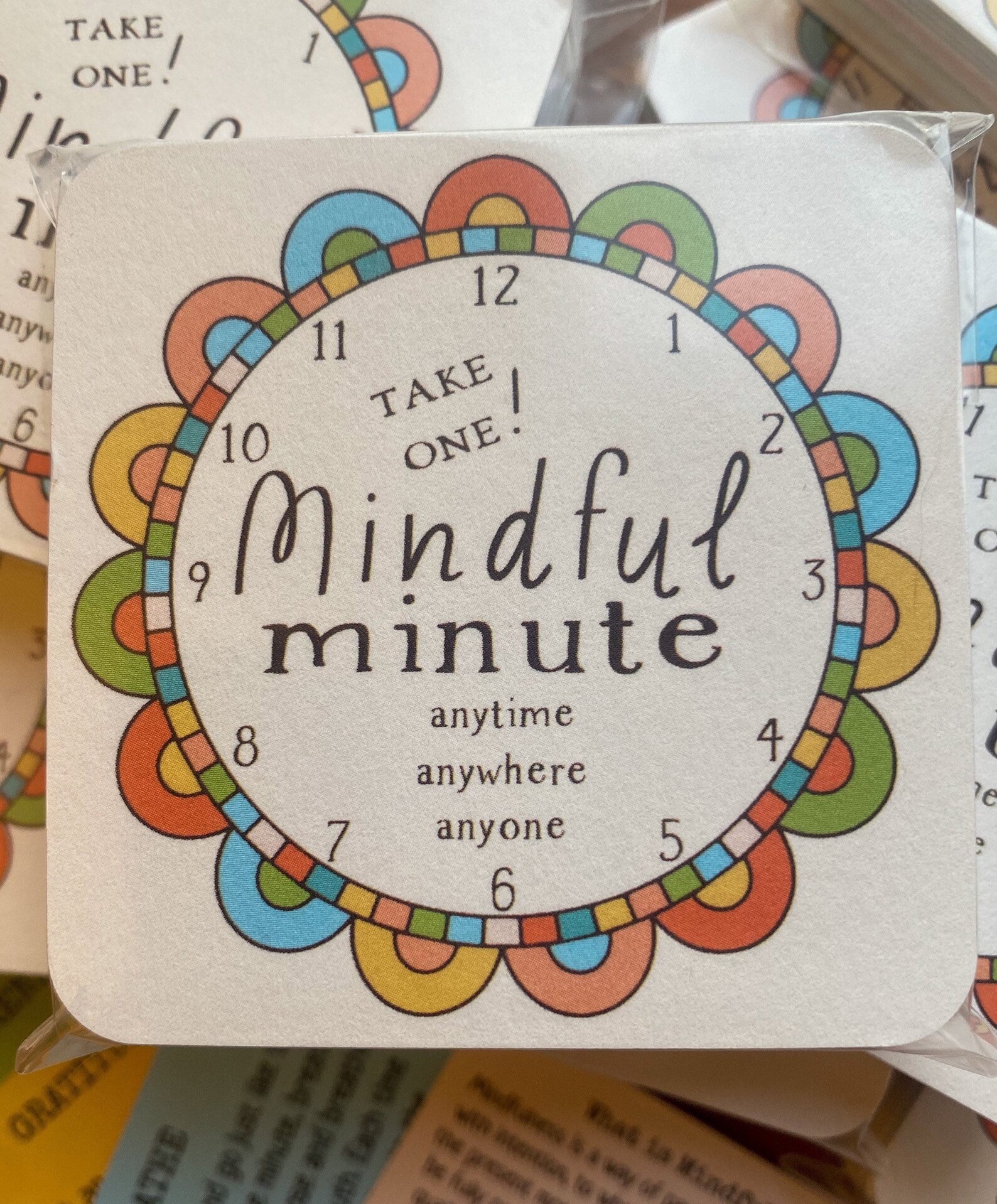 Mindful Minute Mindfulness Activities Cards for Families - Etsy