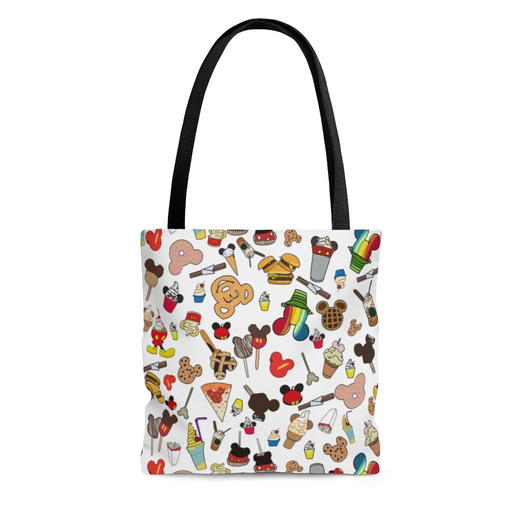 Theme Park Sweet Treats Tote Bag // Viajes Bolsa de libros - Etsy España