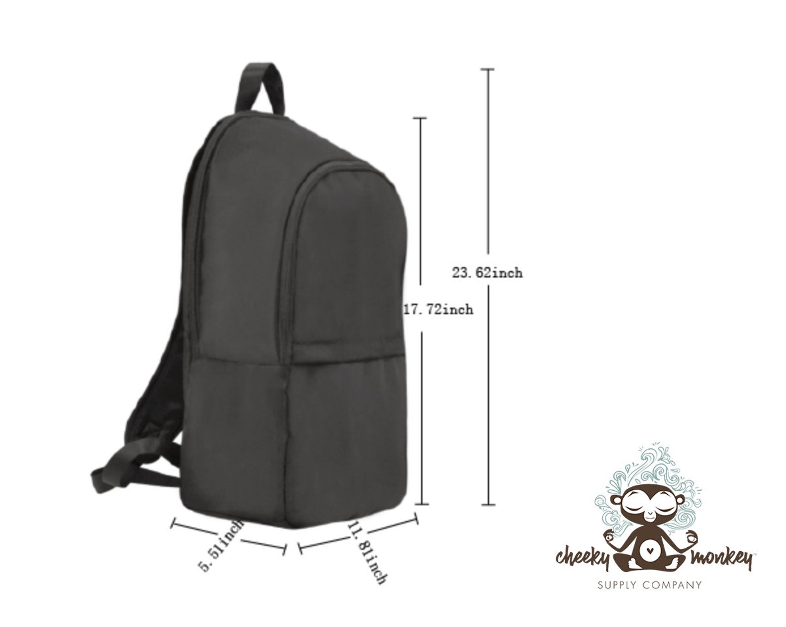 Adventure Awaits Castle and Balloon Modern Backpack // Travel - Etsy