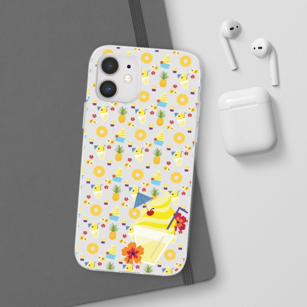 Pineapple Swirl Dole Whip Float Phone Case // Travel iPhone | Etsy