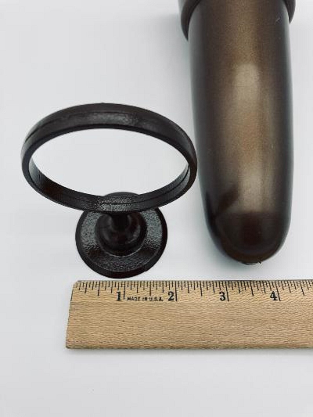 Mausoleum Crypt Brown Support Ring With 2 IN Disc Base for Vase 8 IN ...