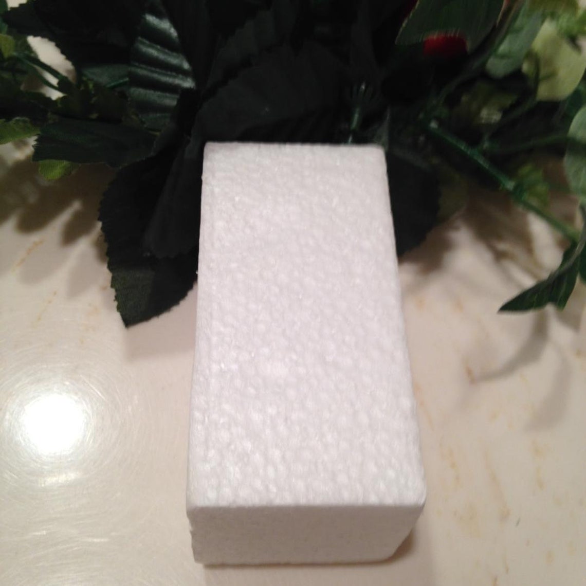 DIY Crypt / Mausoleum Bouquet of Silk ROSES, OXALIS, Ivy for ...