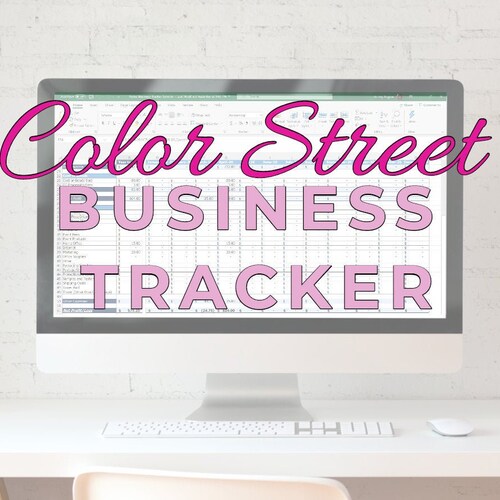 Color Street Tracker Color Street Business Tracker Color - Etsy
