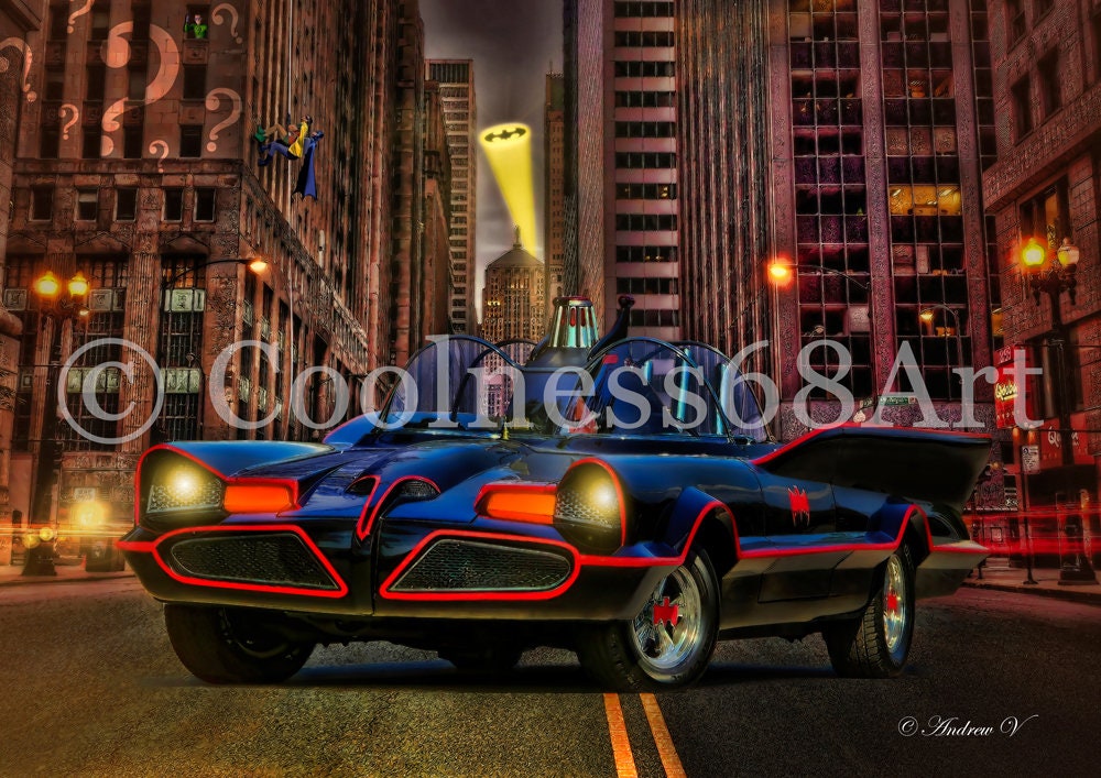 Original Batmobile Wallpaper